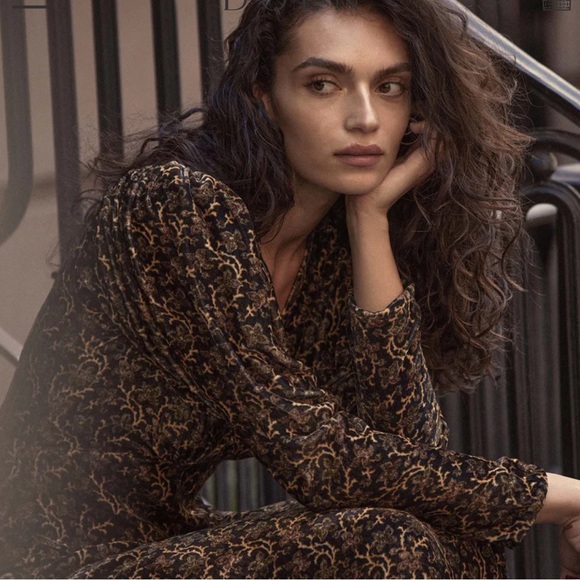 Doen | Dresses | Doen Cleone Dress In Terre Jardin De Papillons | Poshmark